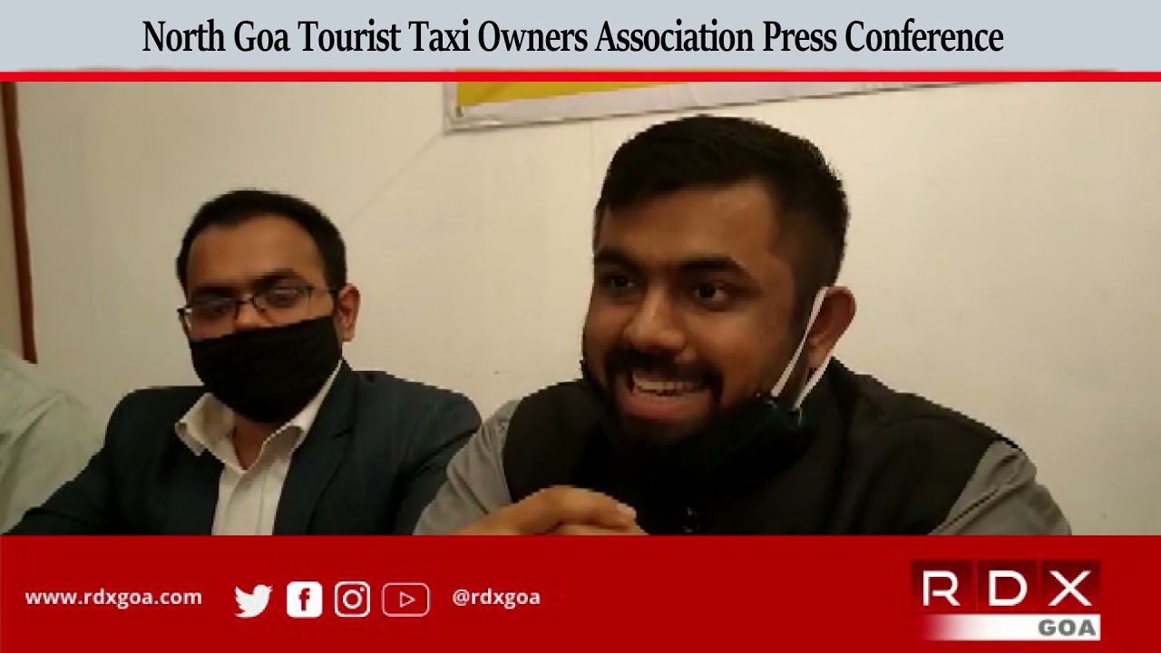 North Goa Tourist Taxi Owners Association Press Conference - RDX Goa