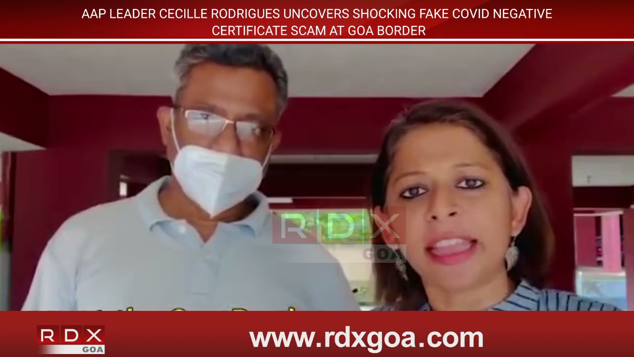 AAP LEADER CECILLE RODRIGUES UNCOVERS SHOCKING FAKE COVID NEGATIVE ...