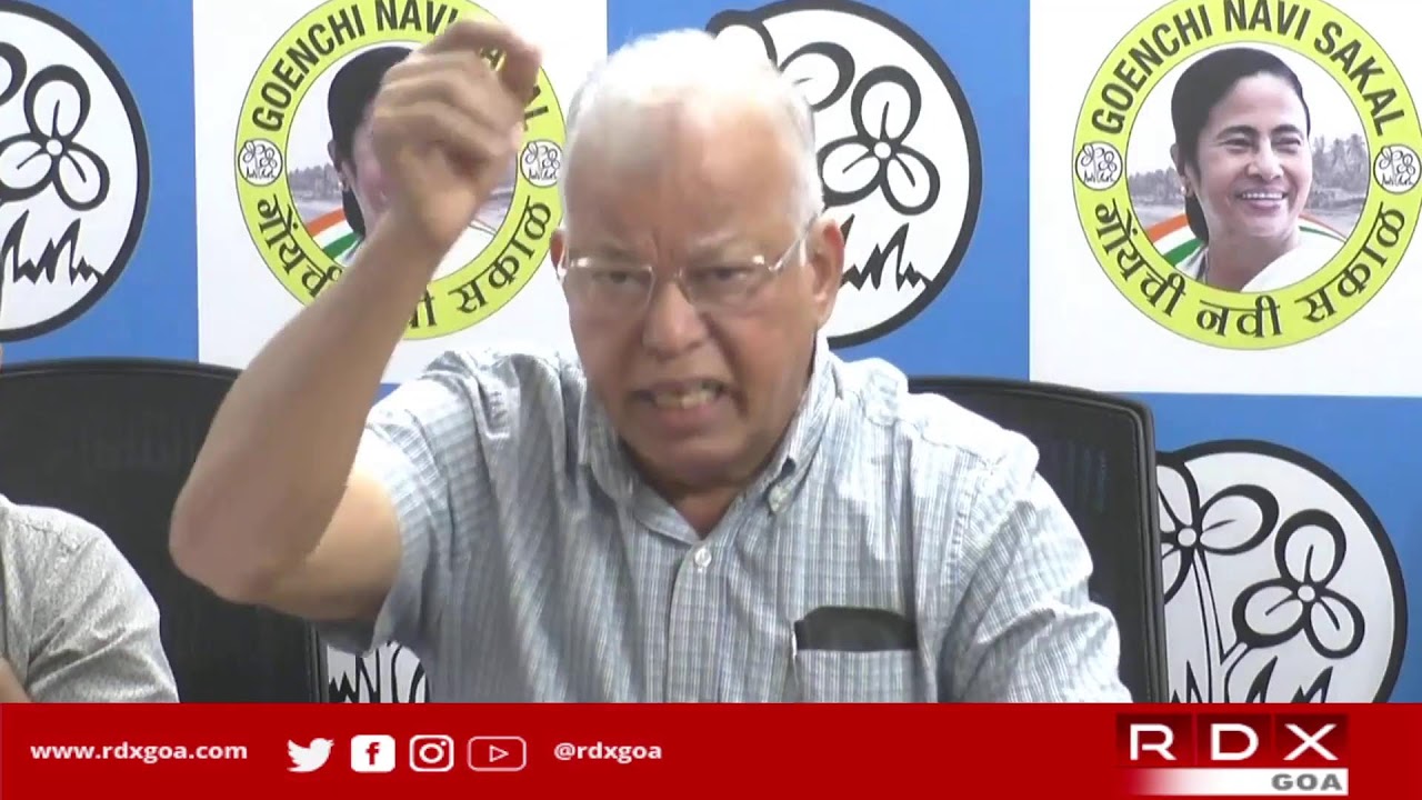 Press Briefing By AITC National Vice President Luizinho Faleiro - RDX Goa