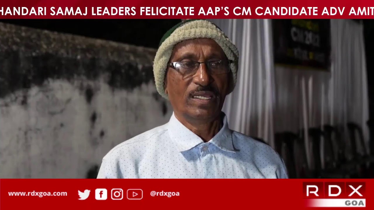 BHANDARI SAMAJ LEADERS FELICITATE AAP’S CM CANDIDATE ADV AMIT PALEKAR ...