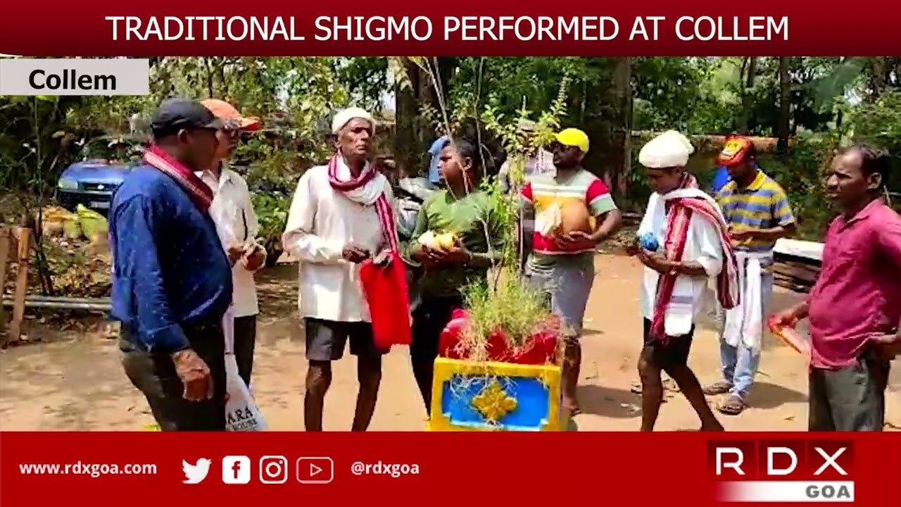 TRADITIONAL SHIGMO PERFORMED AT COLLEM - RDX Goa