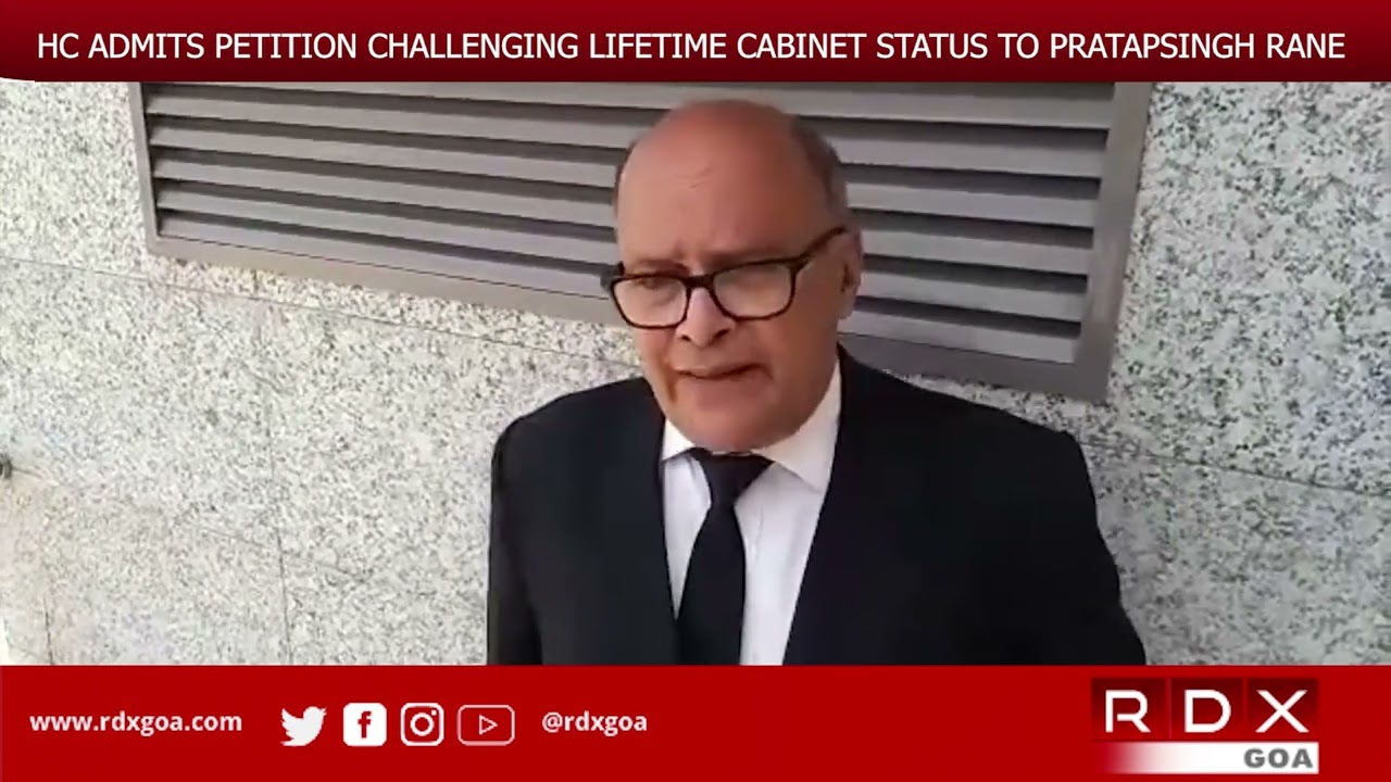 HC ADMITS PETITION CHALLENGING LIFETIME CABINET STATUS TO PRATAPSINGH ...