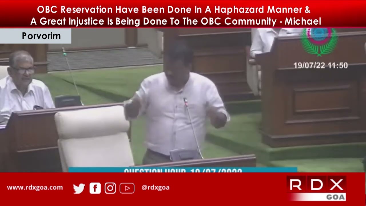 OBC Reservation Done In A Haphazard Manner & Great Injustice Done To ...