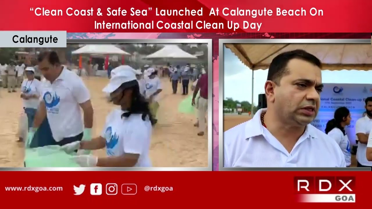 “Clean Coast & Safe Sea” Launched At Calangute Beach On International ...