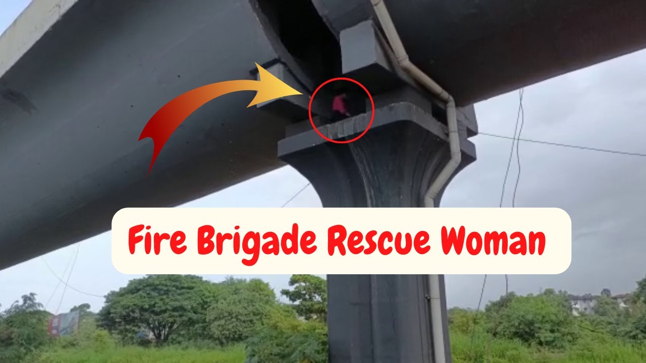 Fire Brigade Rescue Woman After Taxi Drivers Spotted Her Mysteriously ...