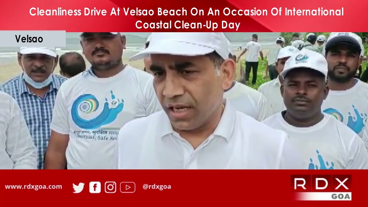 Goa News | Cleanliness Drive At Velsao Beach On An Occasion Of ...