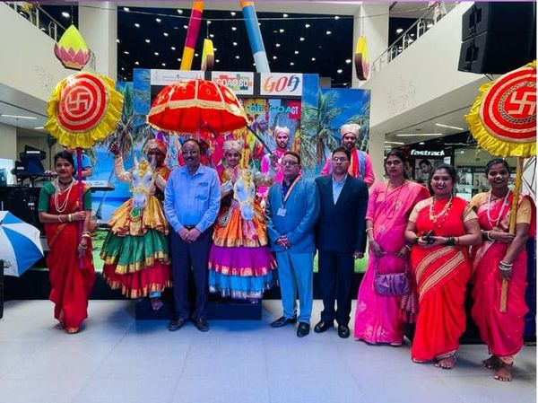 Deputy Director, Mysore Palace Board, T. S. Subramanya in the presence ...