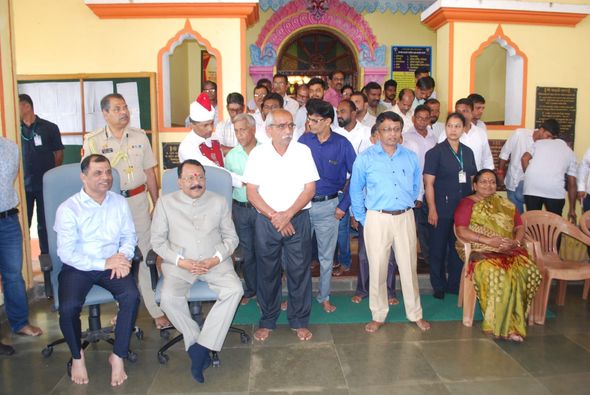 Governor visited Bicholim taluka of North Goa District As a part of Goa ...
