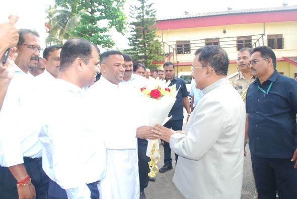 Governor PS Sreedharan Pillai along with First Lady Rita S. Pillai ...