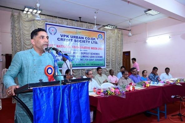 Minister for Cooperation, Subhash Shirodkar in the presence of Minister ...