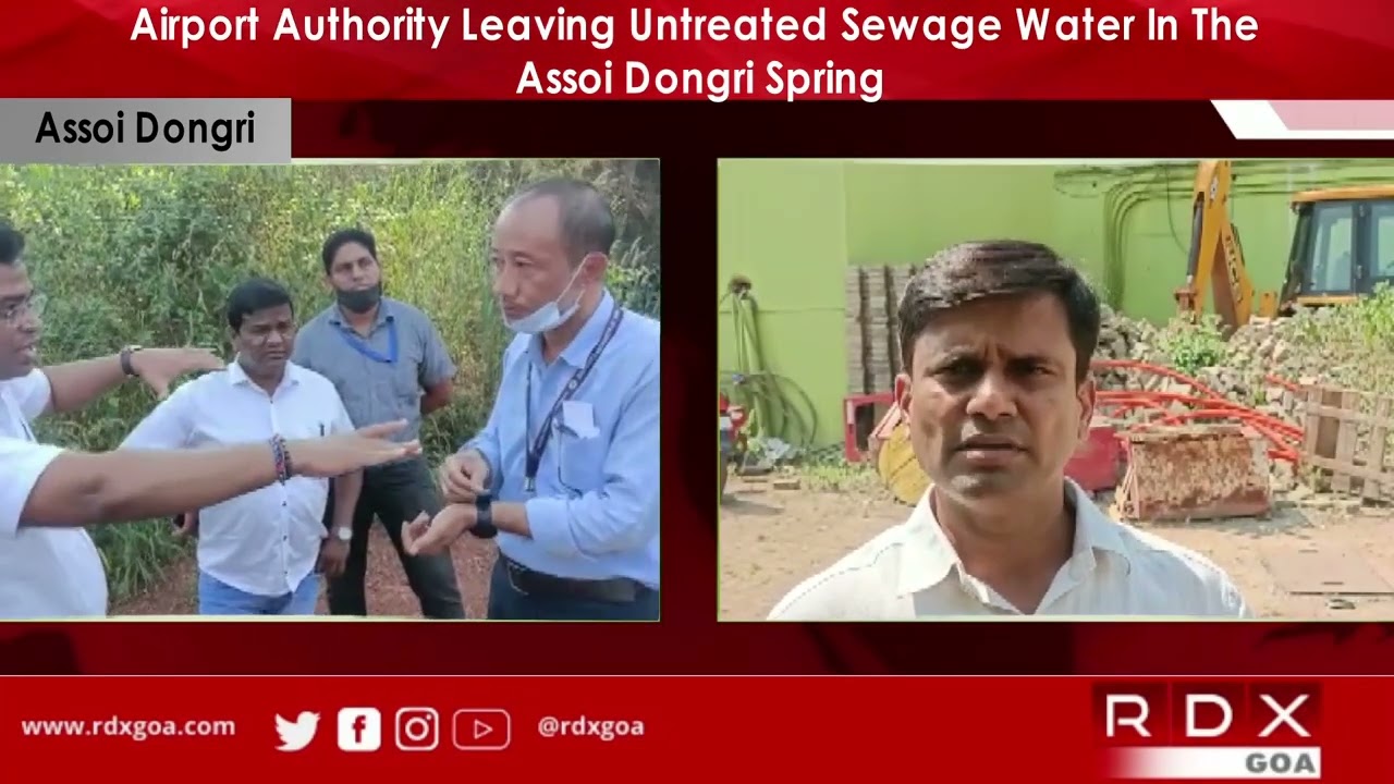 Airport Authority Leaving Untreated Sewage Water In The Assoi Dongri ...