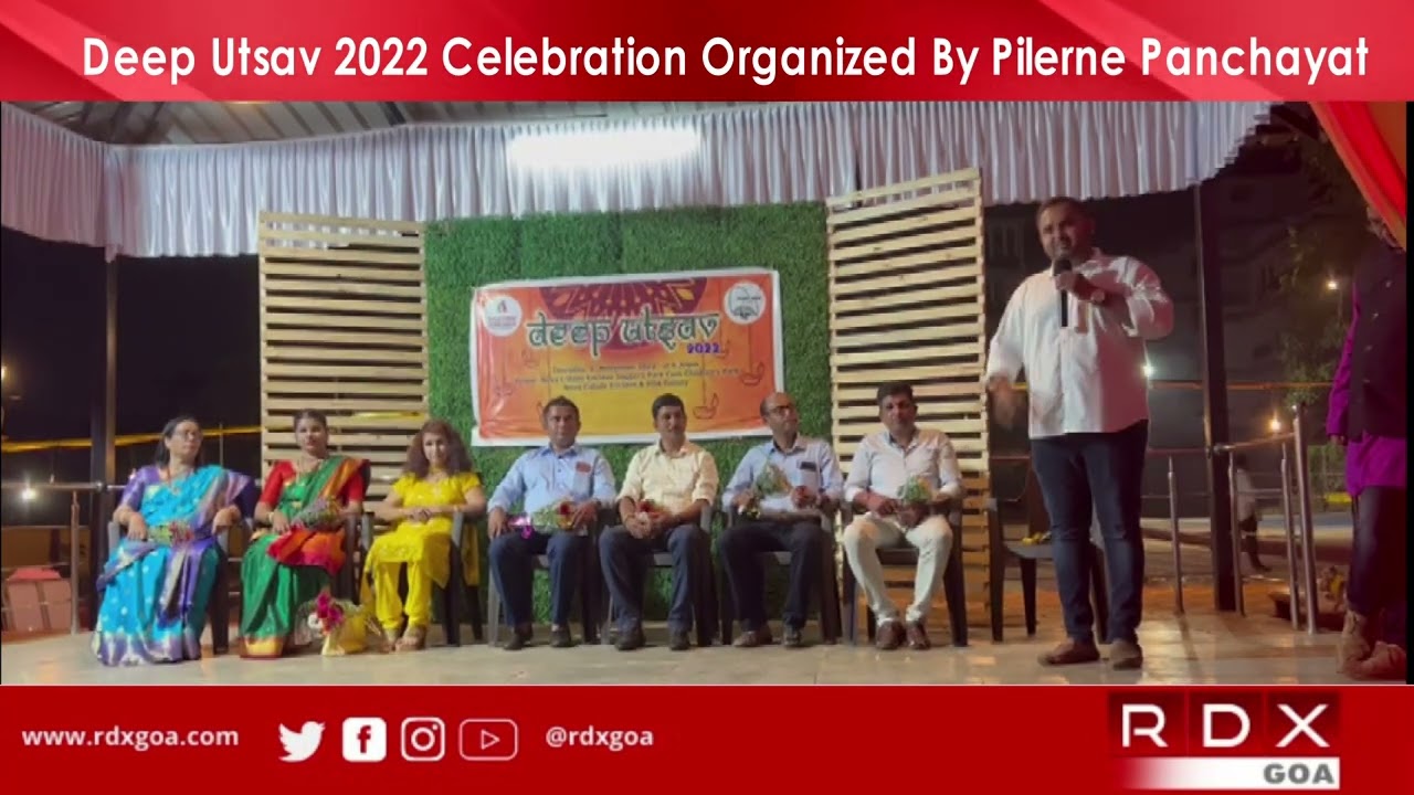 Deep Utsav 2022 Celebration Organized By Pilerne Panchayat - RDX Goa