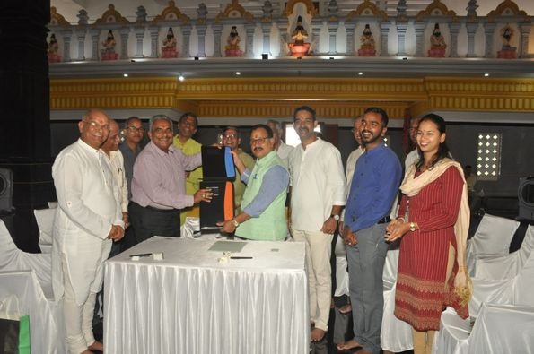 Minister for Archaeology, Subhash Phal Dessai was present for signing ...