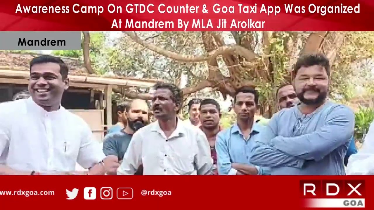 Awareness Camp On GTDC Counter & Goa Taxi App Was Organized At Mandrem ...