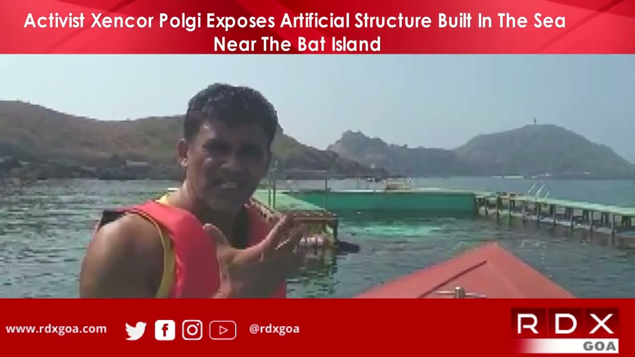 Activist Xencor Polgi Exposes Artificial Structure Built In The Sea ...