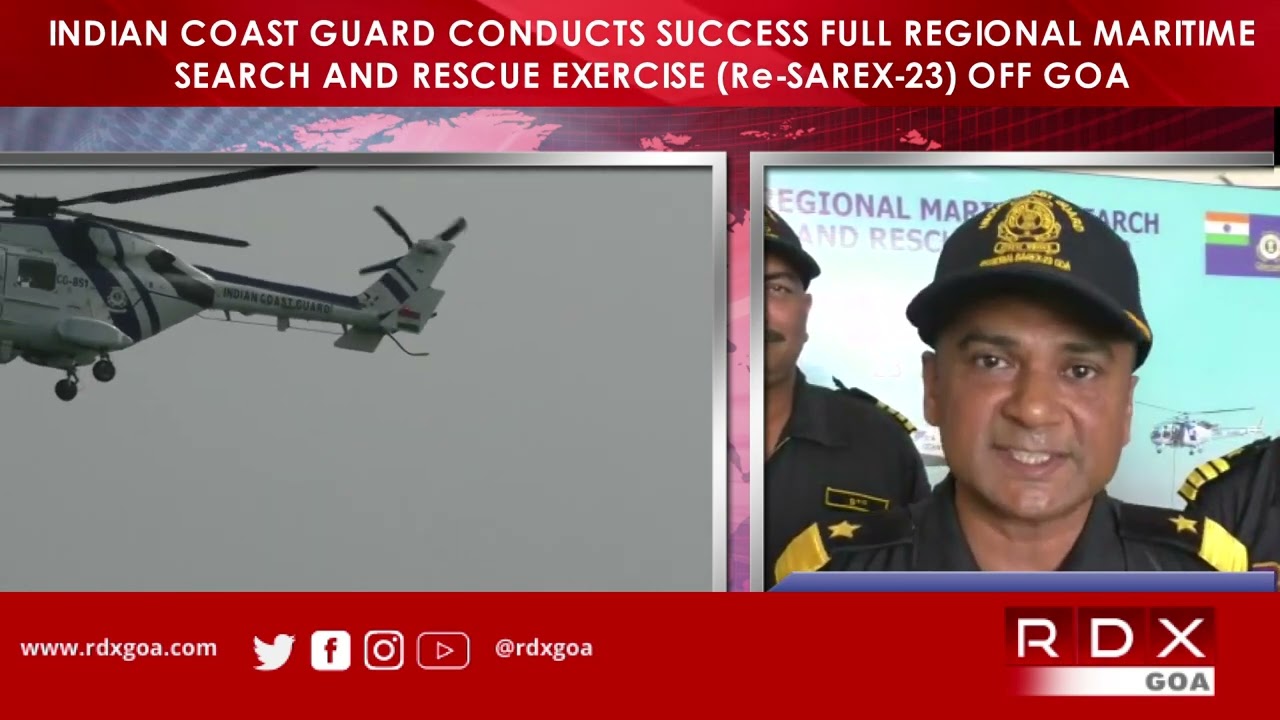 INDIAN COAST GUARD CONDUCTS SUCCESSFULL REGIONAL MARITIME SEARCH ...
