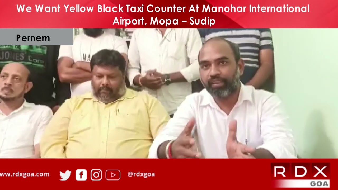 We Want Yellow Black Taxi Counter At Manohar International Airport ...