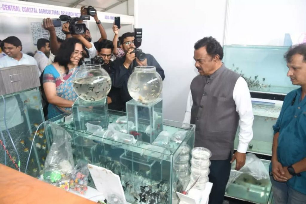 Minister for Fisheries Shri. Nilkant Halarnkar today Inaugurated B2B ...