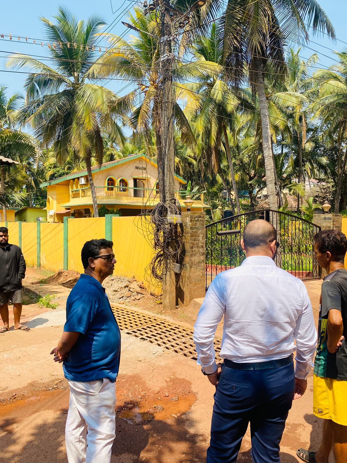 Deputy Speaker And Mapusa Mla Shri Joshua De Souza Inspected And Took