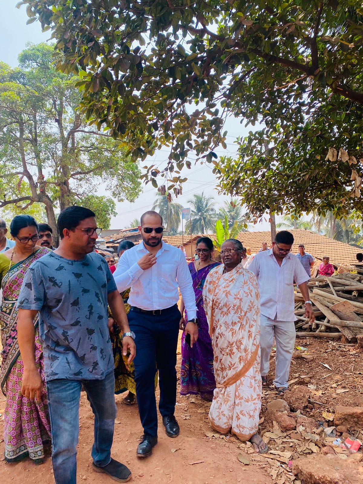 Deputy Speaker and Mapusa MLA, Shri. Joshua De Souza inspected and took ...