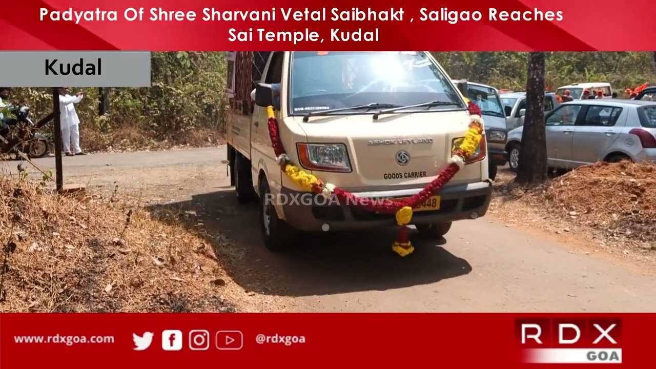 Padyatra Of Shree Sharvani Vetal Saibhakt , Saligao Reaches Sai Temple ...