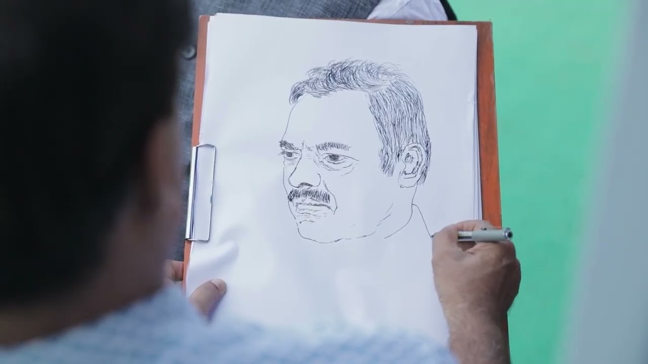 Shivakumar Magada, Prolific Artist At The Aqua Goa Mega Fish Festival ...