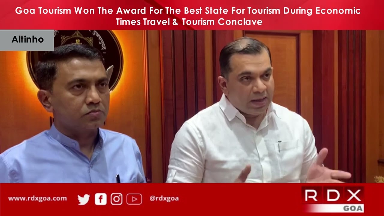 Goa Tourism Won Award For The Best State For Tourism During Economic ...