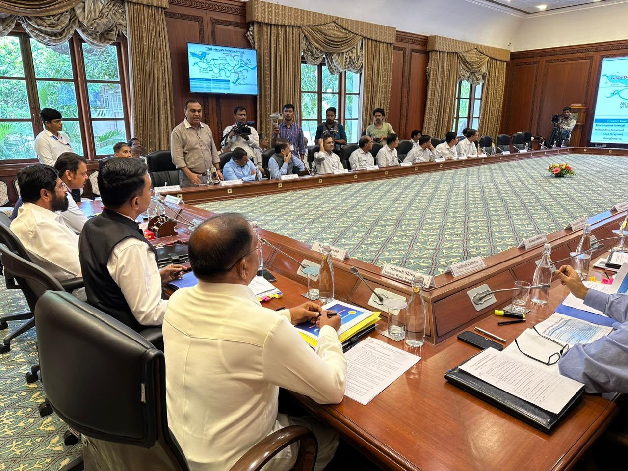 6th Interstate Control Board Meet of Tillari Irrigation Project - RDX Goa