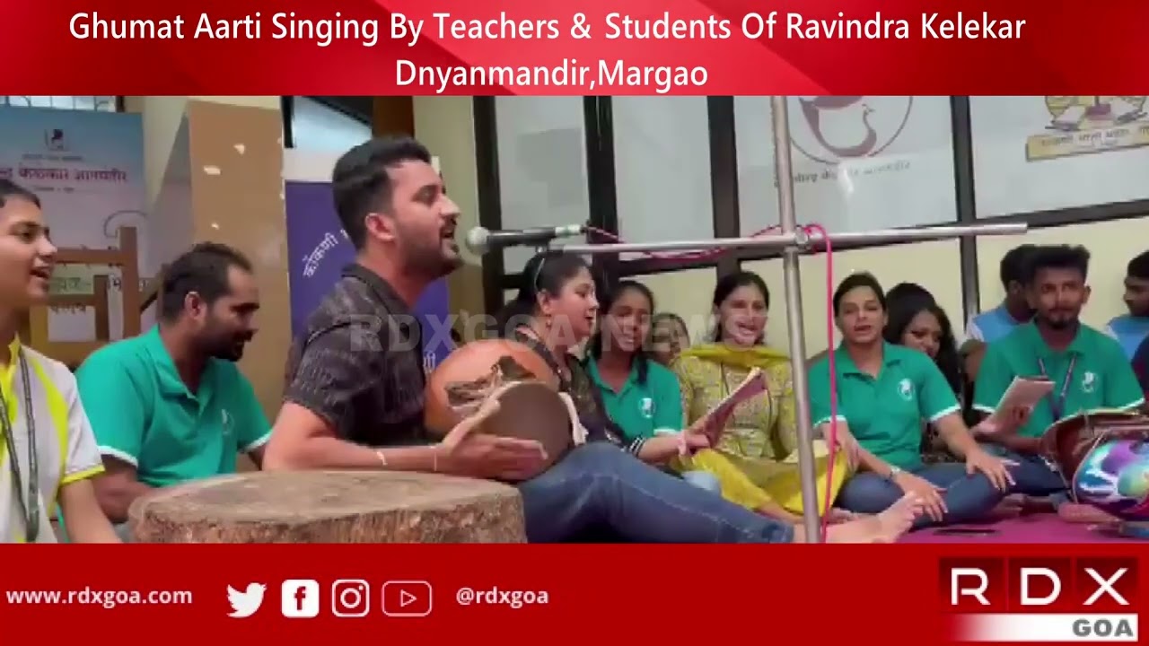 Ghumat Aarti Singing By Teachers & Students Of Ravindra Kelekar ...