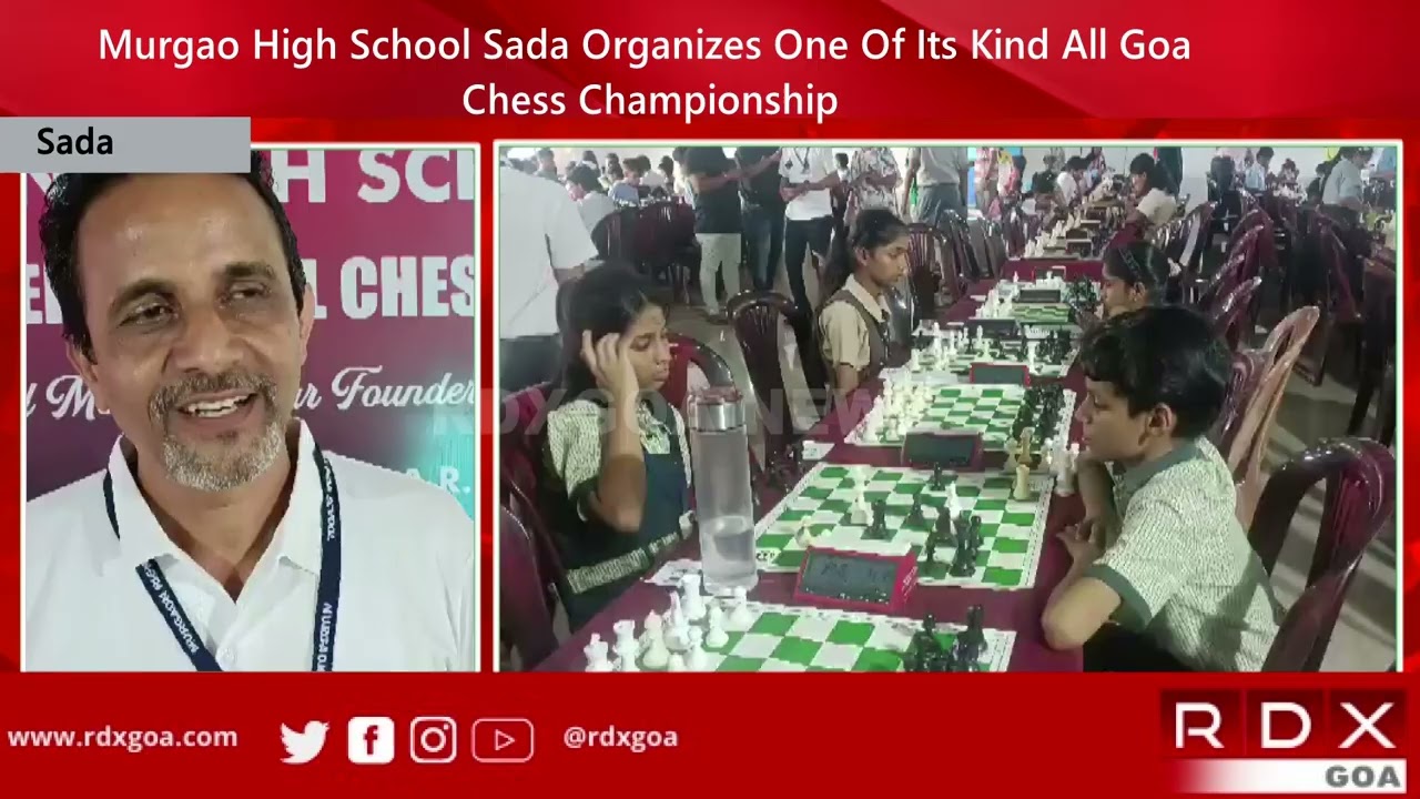 Murgao High School Sada Organizes One Of Its Kind All Goa Chess ...