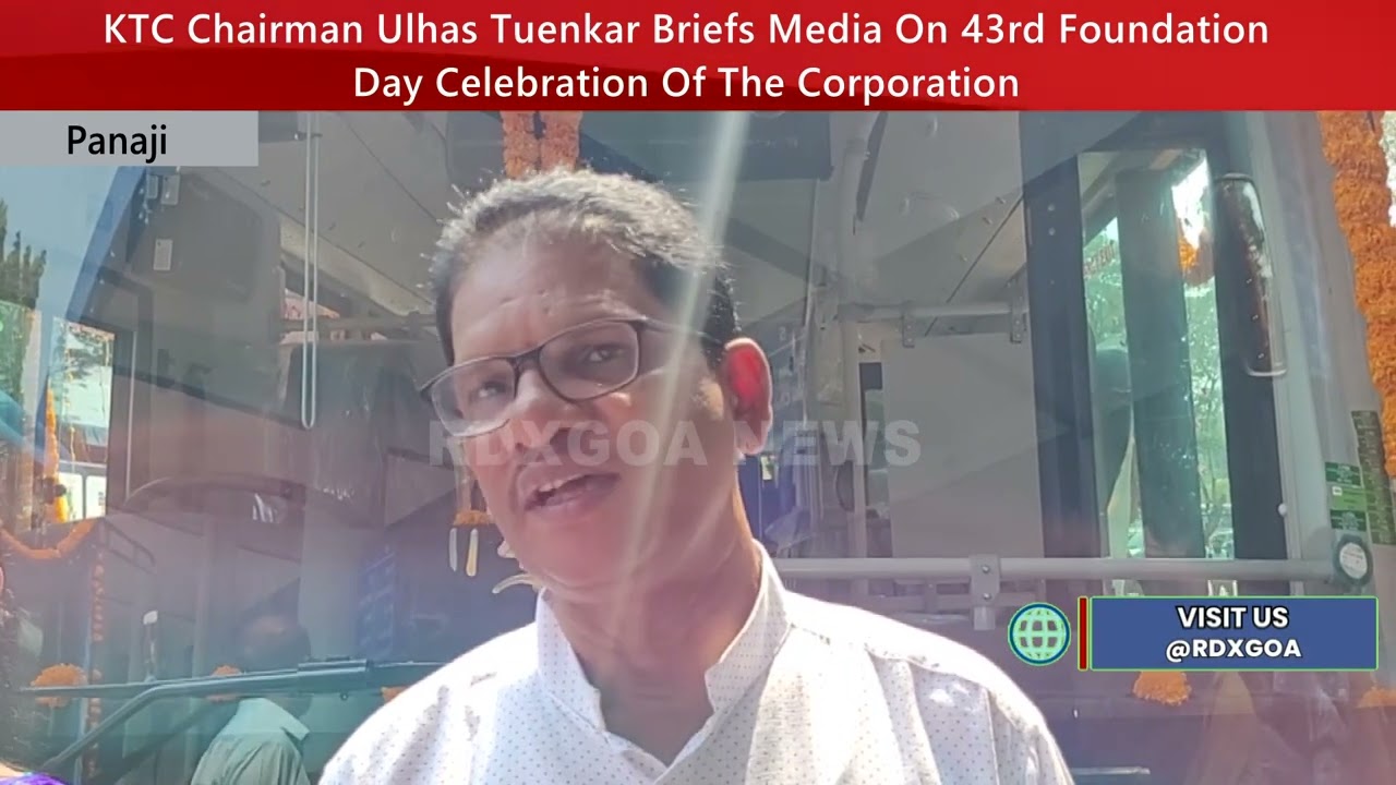 KTC Chairman Ulhas Tuenkar Briefs Media On 43rd Foundation Day Celebration Of The Corporation ...
