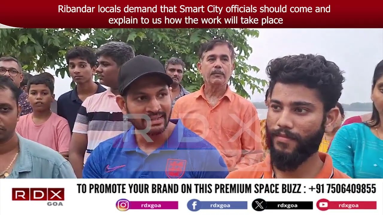 Ribandar locals demand that Smart City officials should come and ...