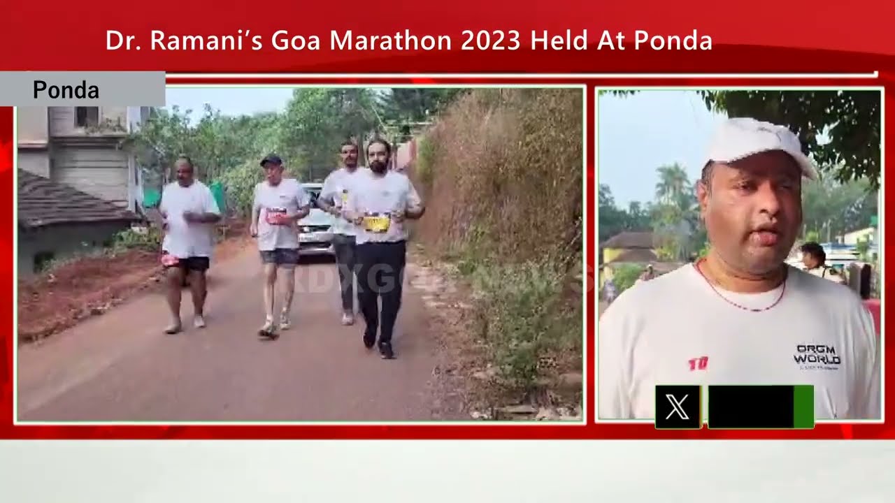 Dr. Ramani’s Goa Marathon 2023 Held At Ponda - RDX Goa