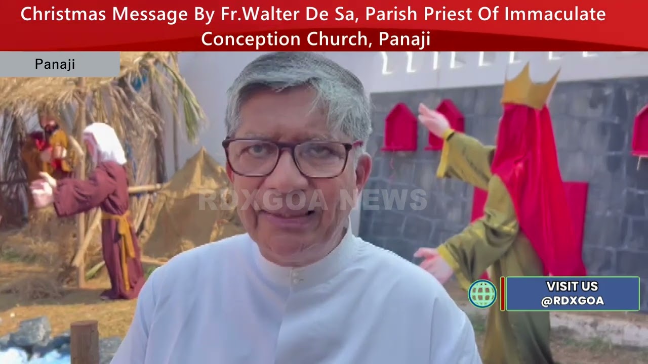 Christmas Message By Fr.Walter De Sa, Parish Priest Of Immaculate ...