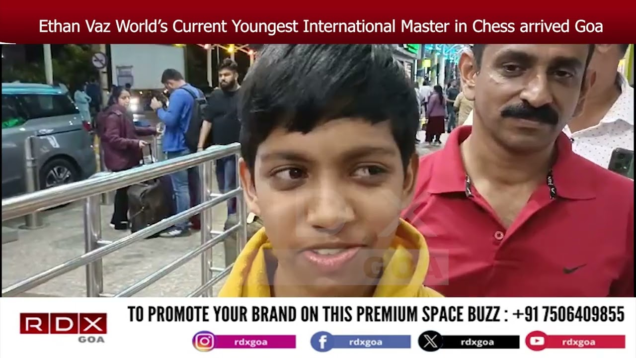 Ethan Vaz World’s Current Youngest International Master in Chess ...