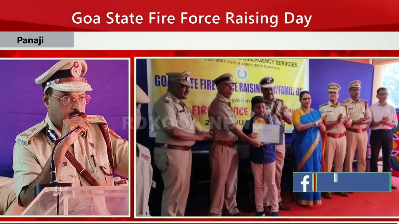Goa State Fire Force Raising Day - RDX Goa