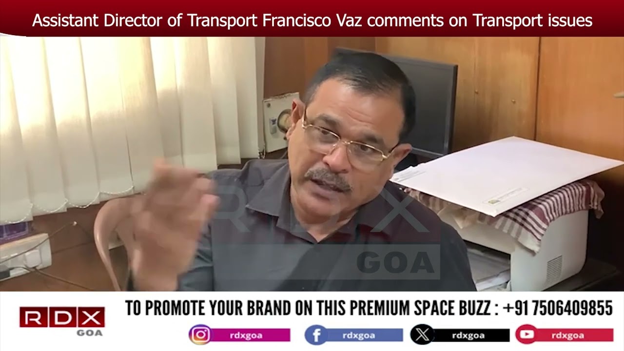 Assistant Director of Transport Francisco Vaz comments on Transport ...