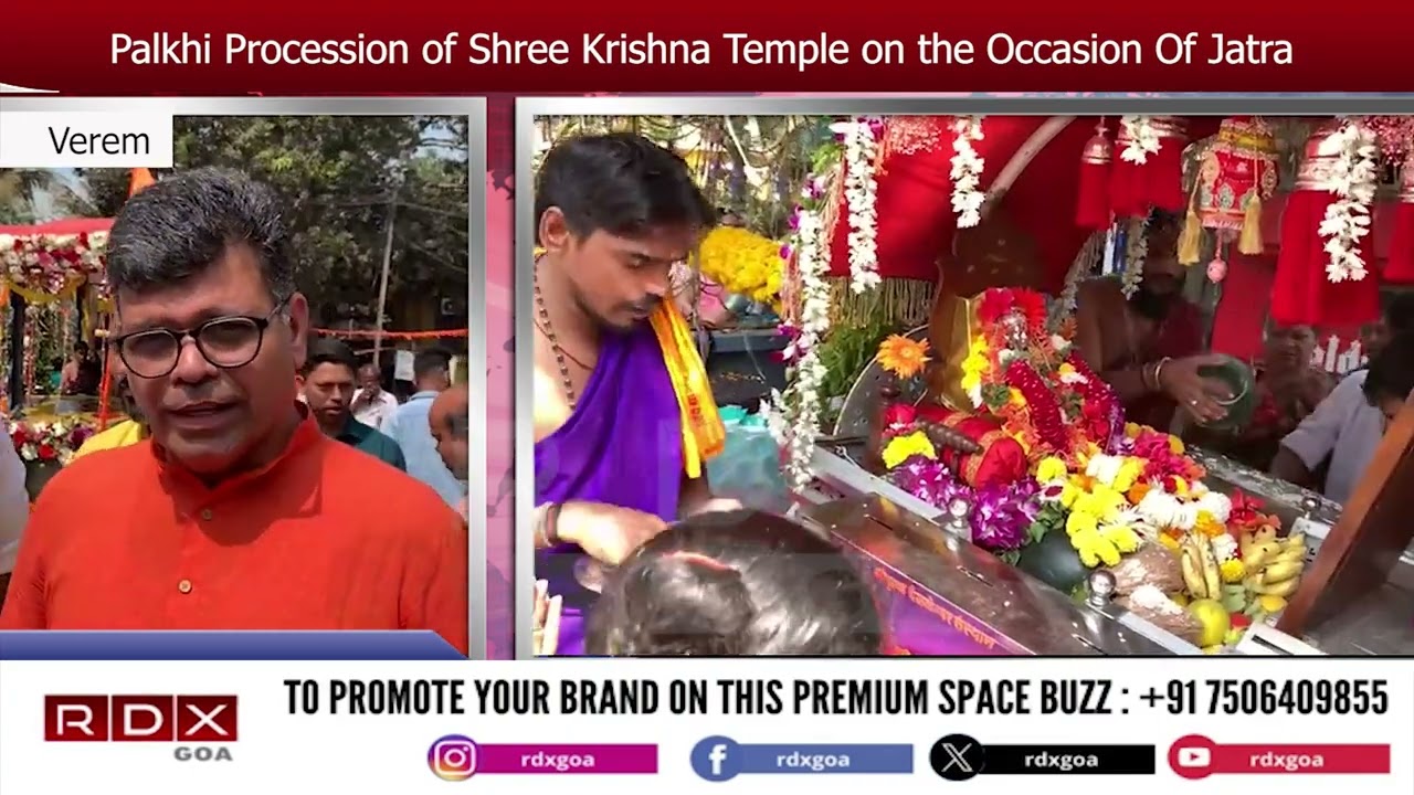 Palkhi Procession of Shree Krishna Temple Verem on the Occasion Of ...