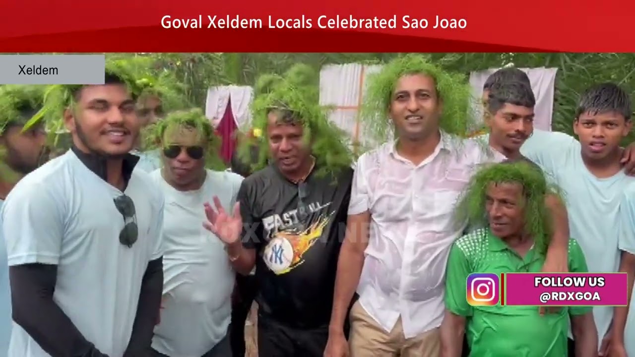 Goval Xeldem Locals Celebrated Sao Joao - RDX Goa
