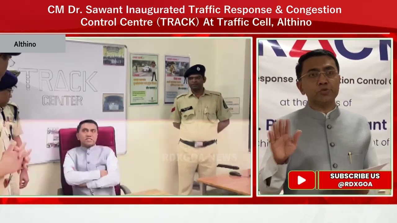 CM Inaugurated Traffic Response & Congestion Control Centre (TRACK) At ...
