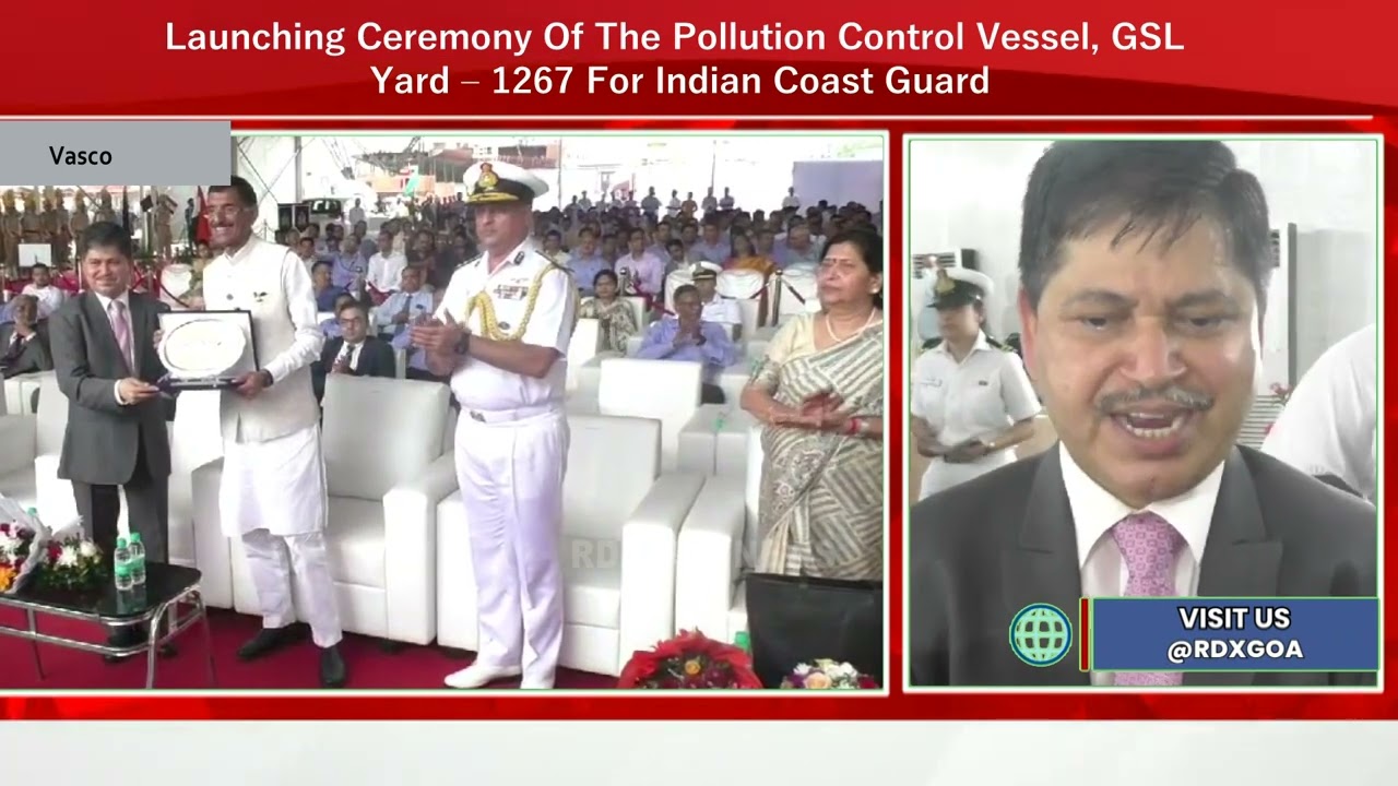 Launching Ceremony Of The Pollution Control Vessel, GSL Yard – 1267 For ...