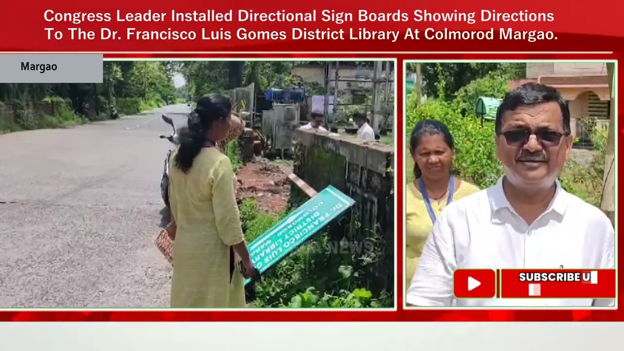 Directional Sign Board Installed Showing Direction To Dr.Francisco ...