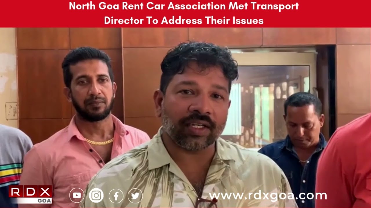 North Goa Rent Car Association Met Transport Director To Address Their ...