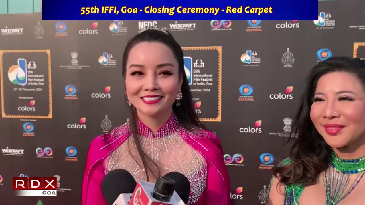 55th IFFI, Goa - Closing Ceremony - Red Carpet - RDX Goa
