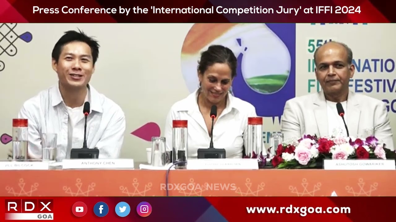 Press Conference by the 'International Competition Jury' at IFFI 2024 ...
