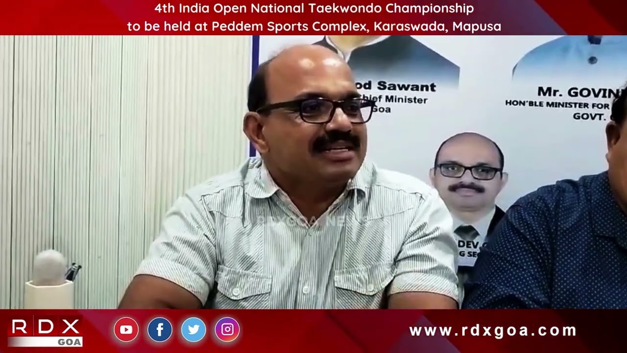 4th India Open National Taekwondo Championship to be held at Peddem ...