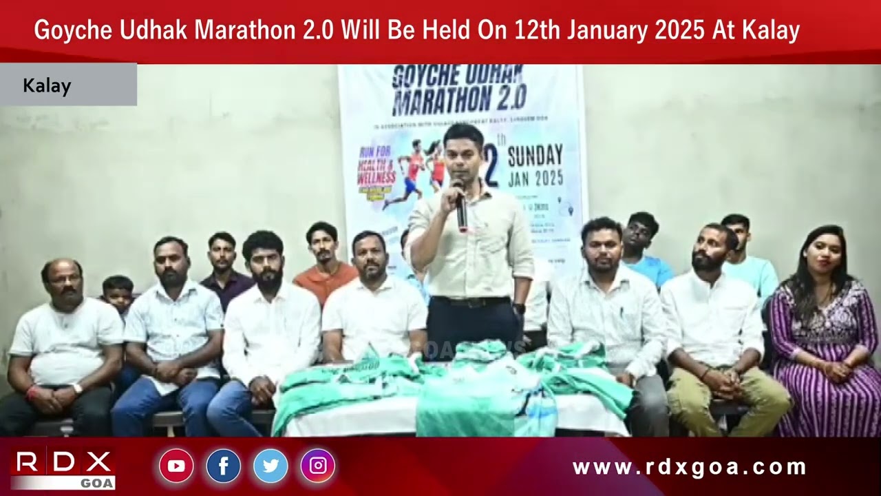 Goyche Udhak Marathon 2.0 Will Be Held On 12th January 2025 At Kalay ...