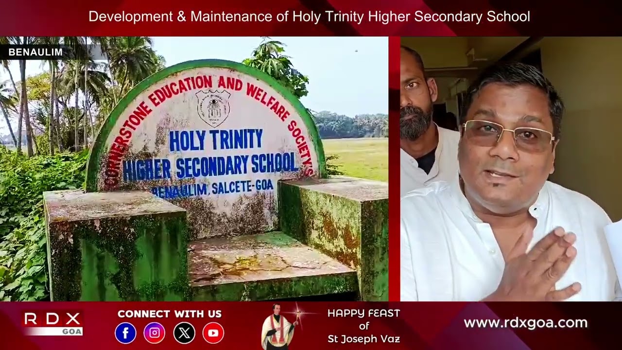 Development & Maintenance of Holy Trinity Higher Secondary School - RDX Goa
