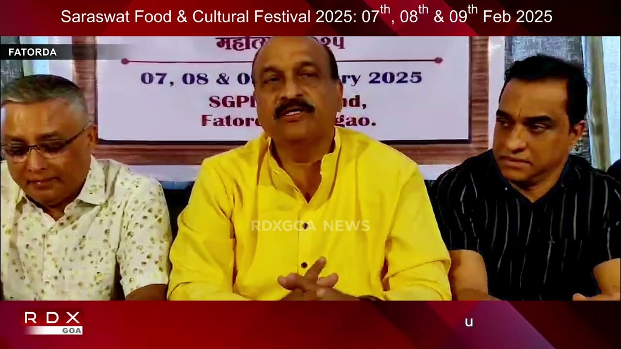 Saraswat Food & Cultural Festival 2025 - RDX Goa