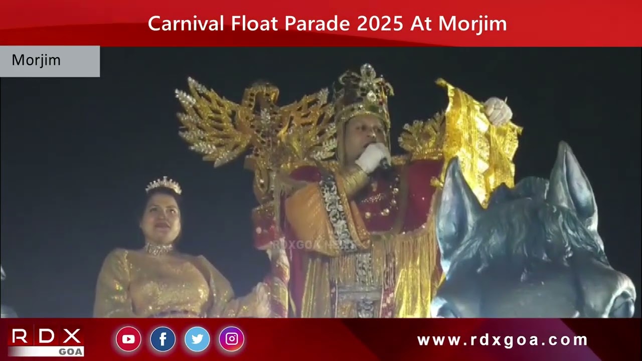 Carnival Float Parade 2025 At Morjim - RDX Goa